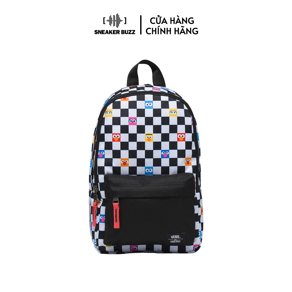 Balo Vans Sesame Street Mini Backpack VN0007C5BLK | Shopee Việt Nam
