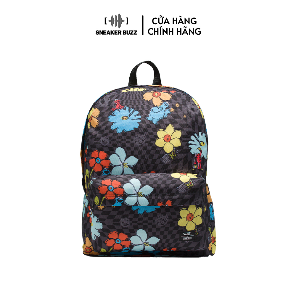 Balo Vans Sesame Street Old Skool IIII Backpack VN0008PRBLK | Shopee ...