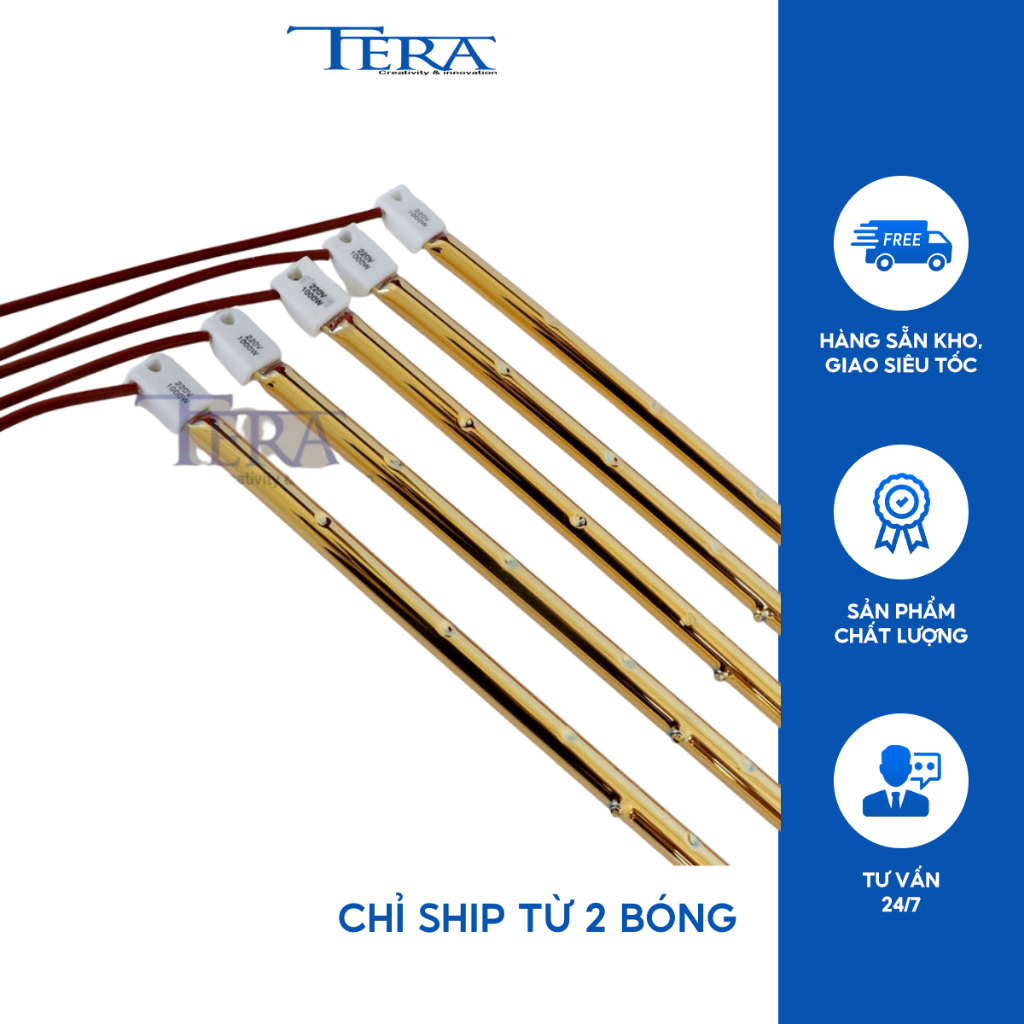 Bóng Đèn Sấy Hồng Ngoại Kim Phillip Helen 600mm 1000W - BongdenUV ...