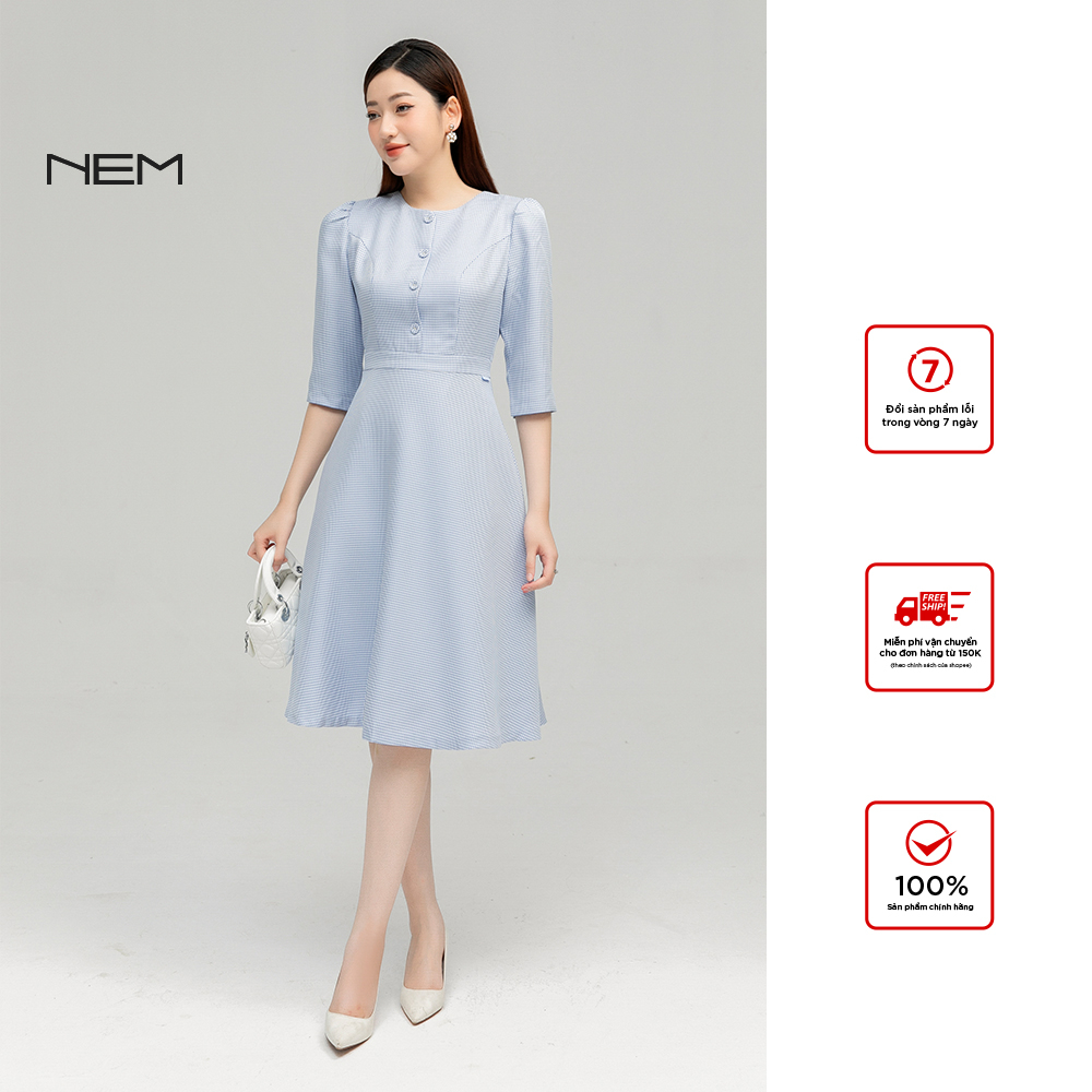 [ Chính Hãng ] Đầm nữ thiết kế cao cấp NEM Fashion 41202 giá tốt ...