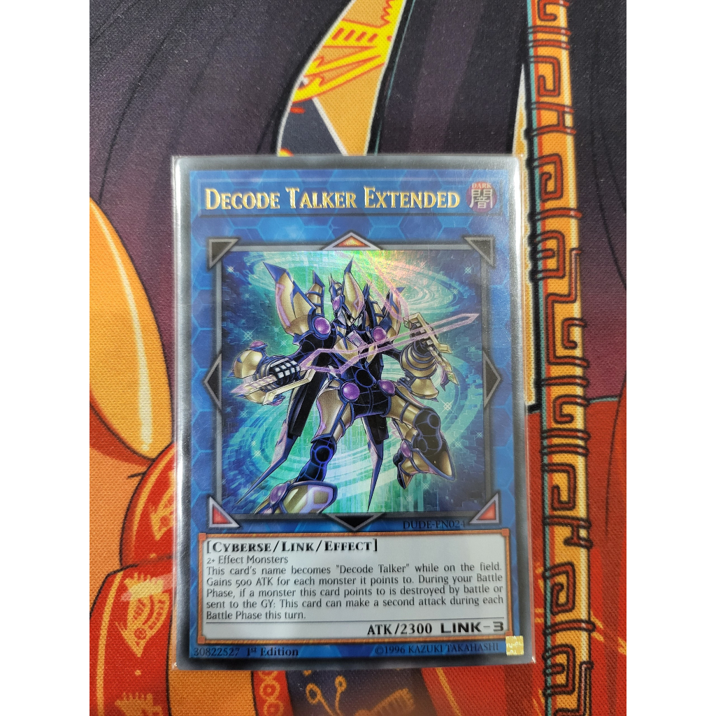 Decode Talker Extended - DUDE-EN024 - Ultra Rare 1st Edition | Shopee ...