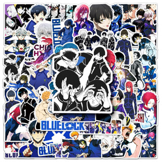Sticker BLUE LOCK anime Tiền đạo số 1 dán trang trí Nhân Vật Rin Isagi ...