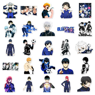 Sticker BLUE LOCK anime Tiền đạo số 1 dán trang trí Nhân Vật Rin Isagi ...