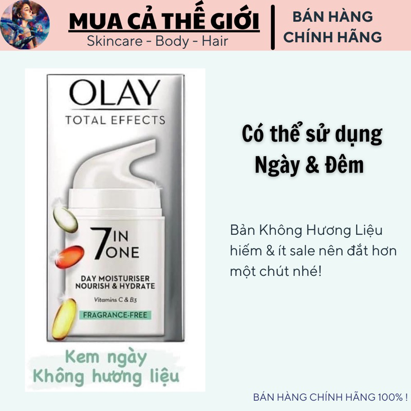 Kem dưỡng da mặt Olay Total Effects 7in1 | Shopee Việt Nam