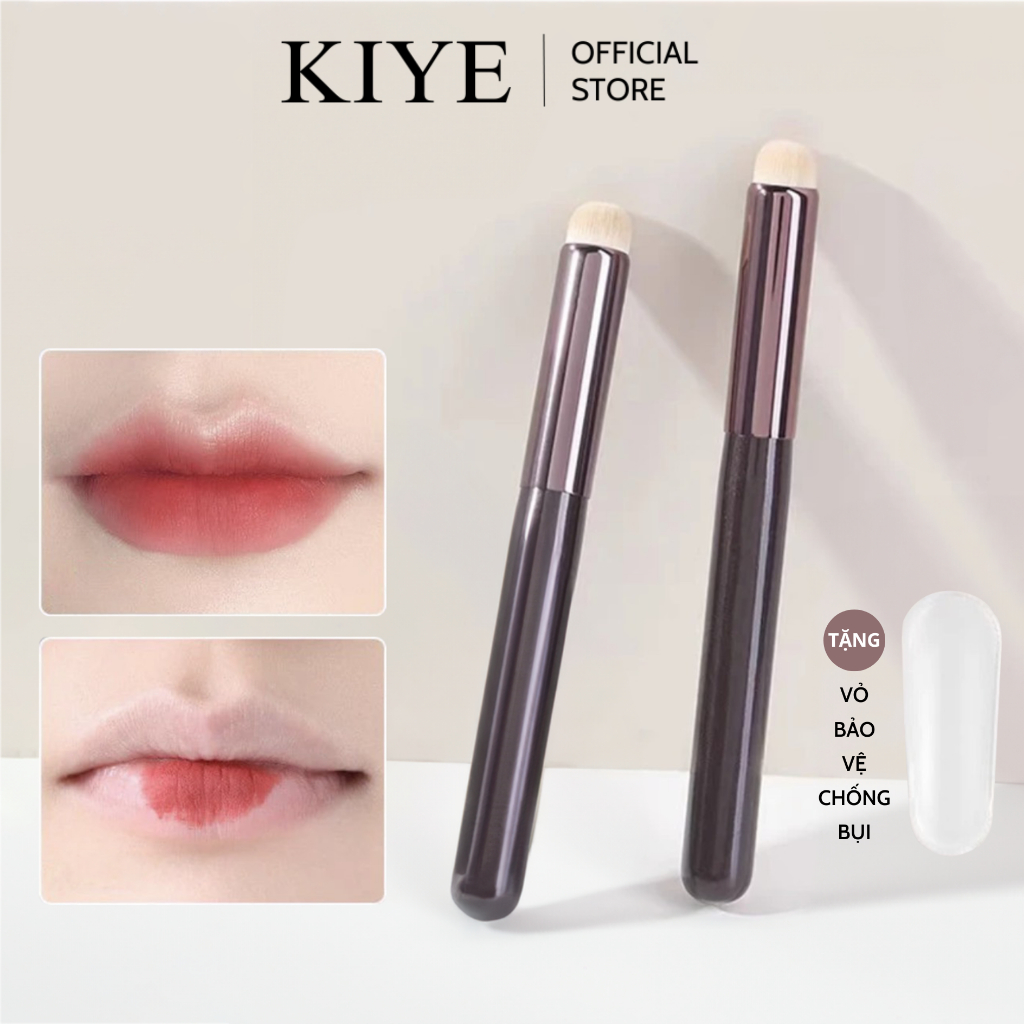 Cọ Tán Son Môi KIYE Mềm Mại Cao Cấp Đa Công Dụng Che Khuyết Điểm 2 ...