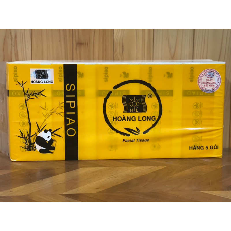 [ COMBO 5 GÓI ] Giấy rút sipiao Hoàng Long 300 tờ 3 lớp kích thước ...