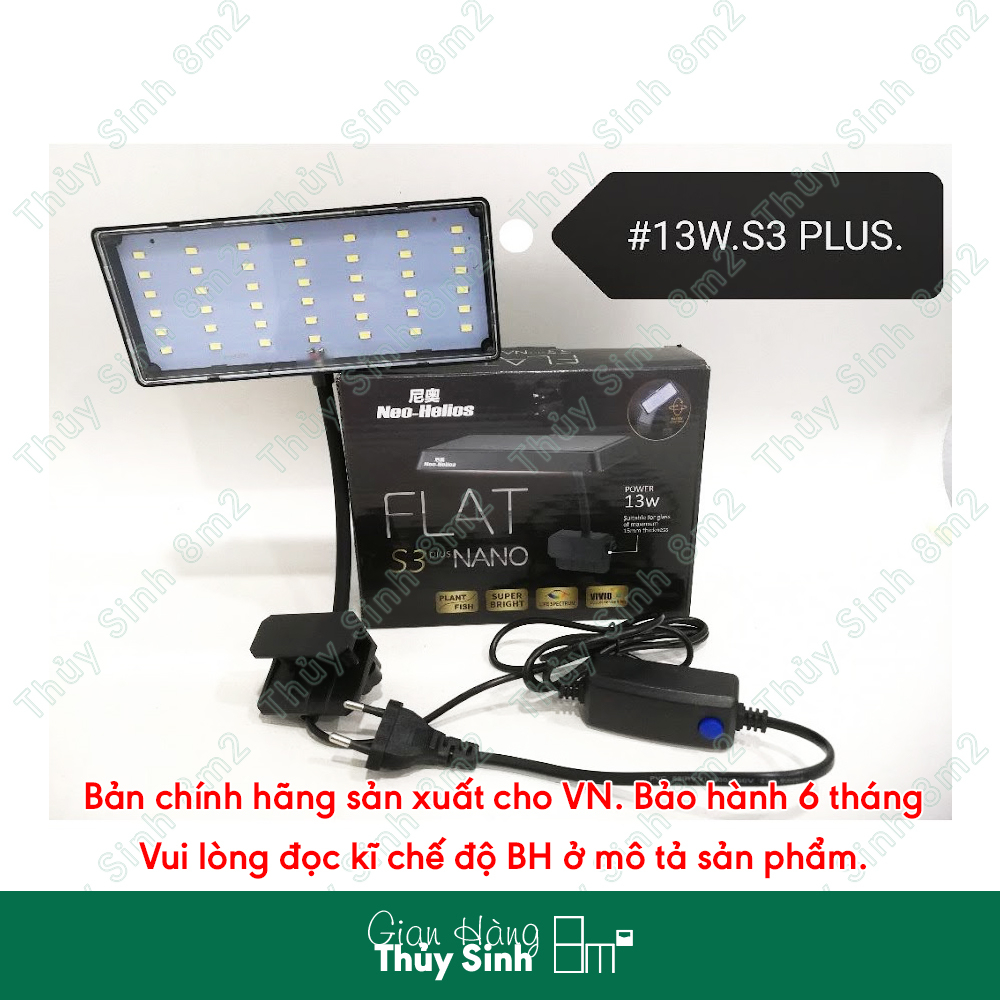 Đèn Flat Nano S3 Plus 13W, Đèn LED Neo Helios Thủy Sinh | 8m2 | Shopee ...