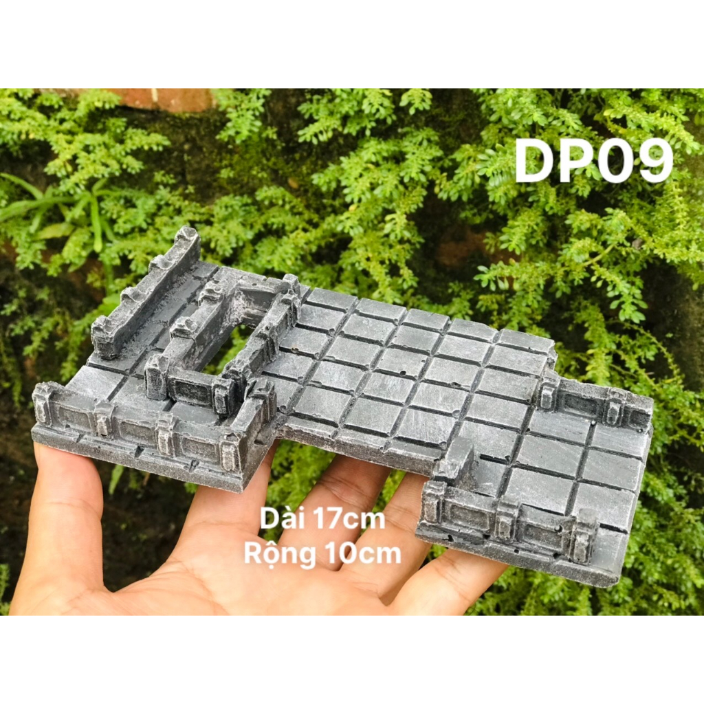 Đài phật, sàn nhà, lối đi trang trí tiểu cảnh, hồ cá, sân vườn, bonsai DP09 | Shopee Việt Nam