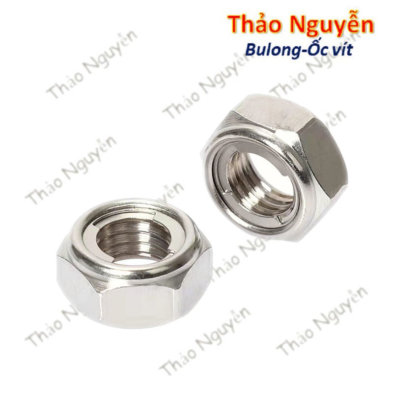 Đai ốc chống tháo, tán ecu khóa inox 304 size M3 M4 M5 M6 M8 M10 (10 con) | Shopee Việt Nam