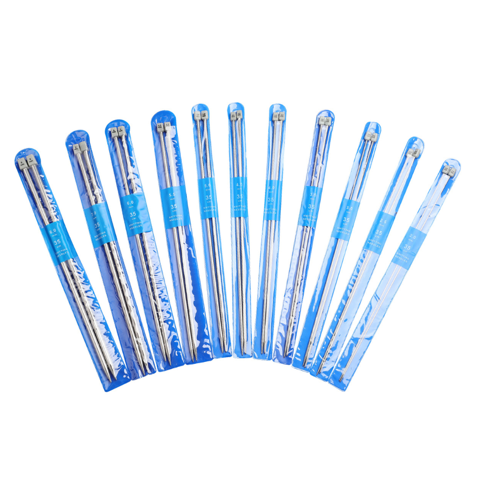 Cặp Kim Đan Len Đầu Nhựa Inox 304 Kích Cỡ Từ 2mm Tới 8mm | Shopee Việt Nam