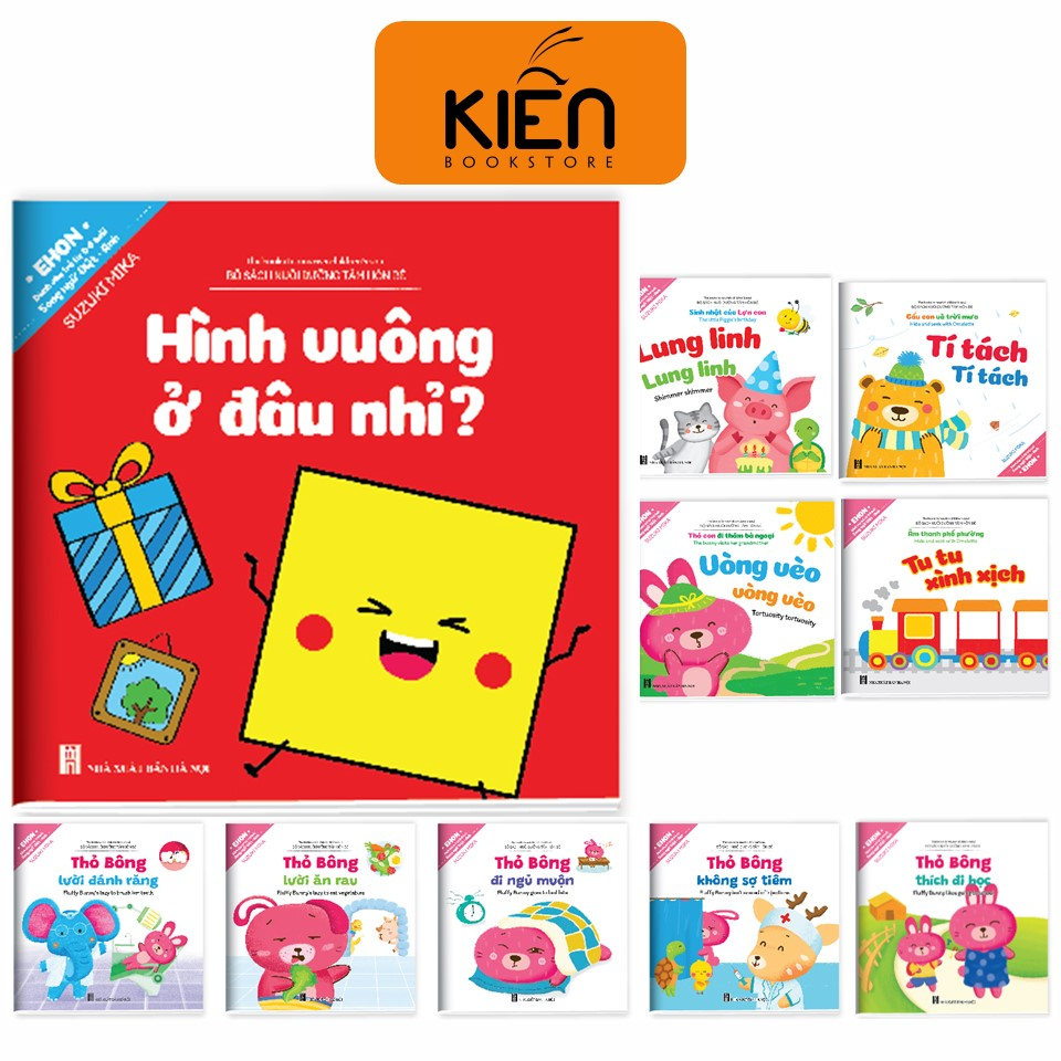 Sách - Ehon Song Ngữ 10 Quyển Nuôi Dưỡng Tâm Hồn Trẻ Cho Bé 0-6 Tuổi Có ...