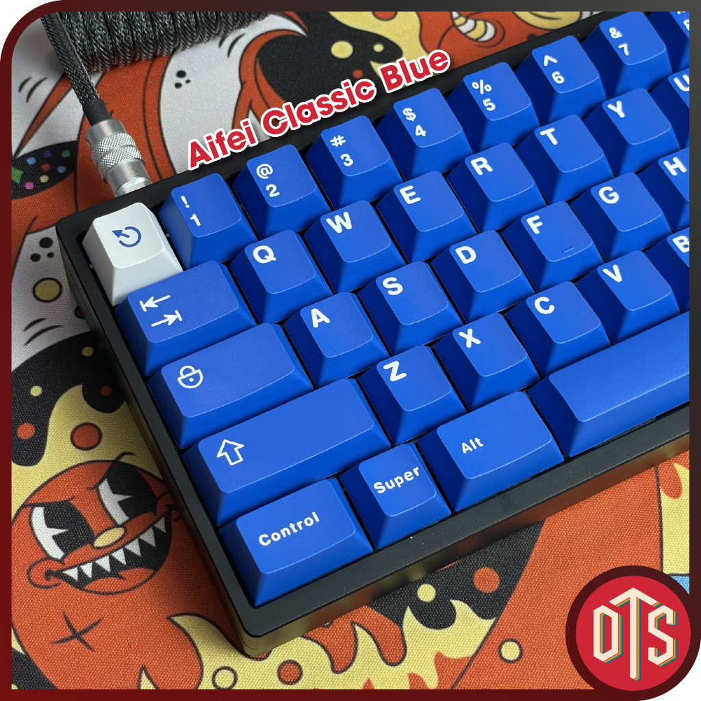 Keycap CMK aifei Classic Blue cao cấp Doubleshot sắc nét | ABS | Cherry ...
