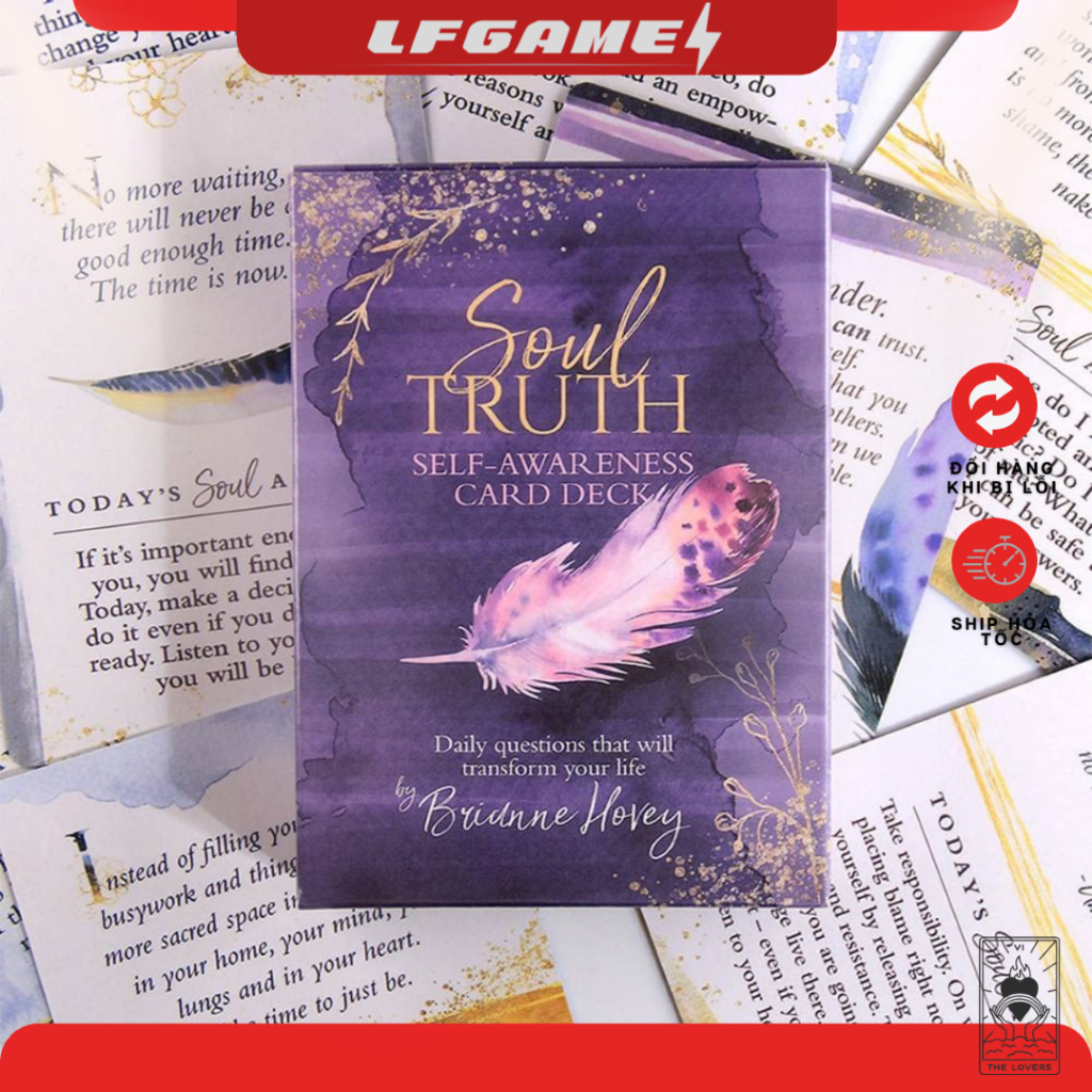 Bộ Bài Tarot Bói Soul Truth Self-Awareness tarot Cao Cấp BÀI ORACLE ...
