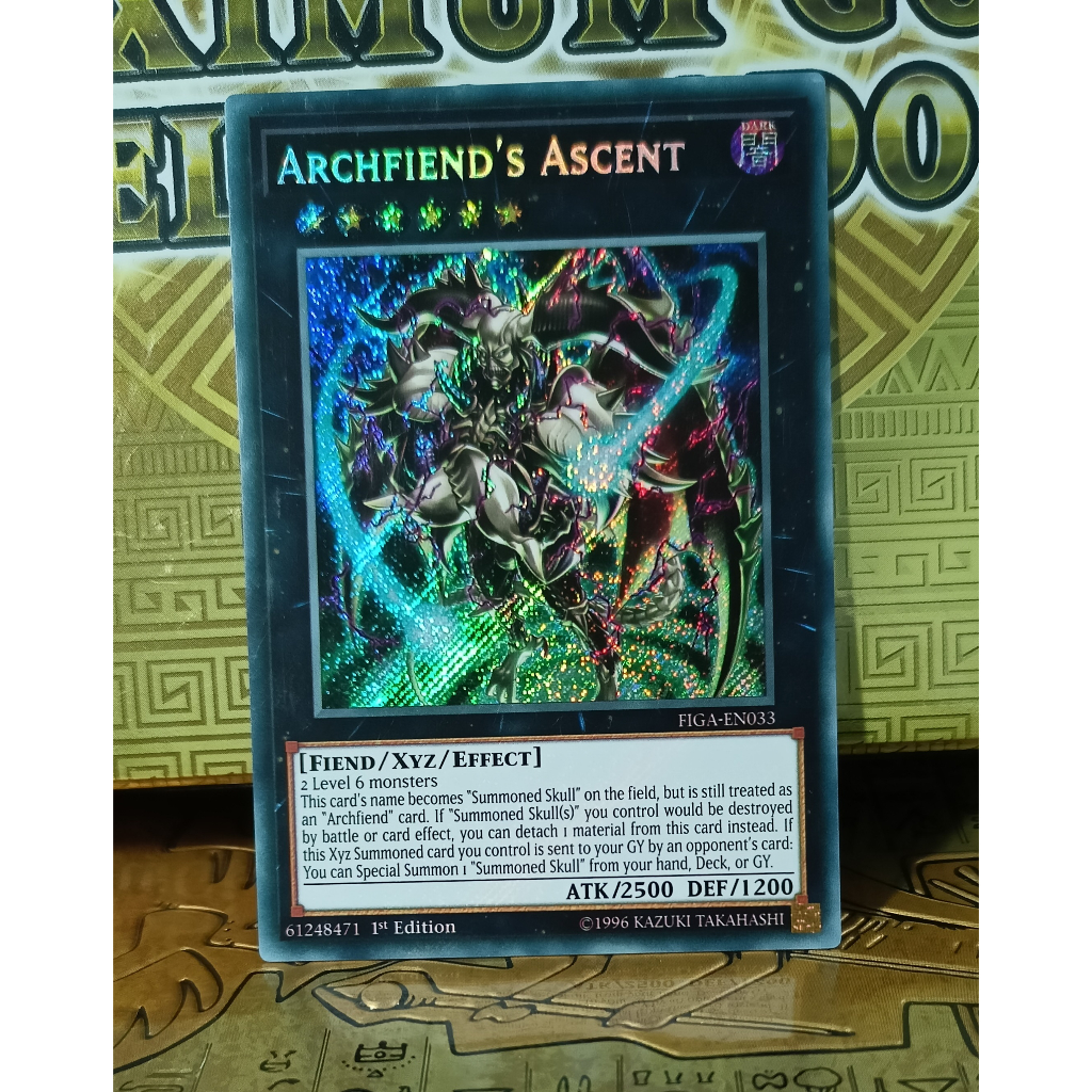 Archfiend's Ascent - FIGA-EN033 - Secret Rare [Thẻ bài Yugioh] | Shopee Việt Nam