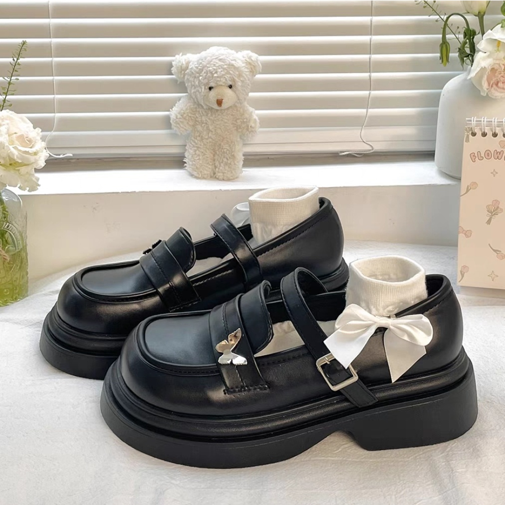 [BOM] Giày búp bê da mềm phong cách Hàn Quốc MF-003 (100% giống hình ...