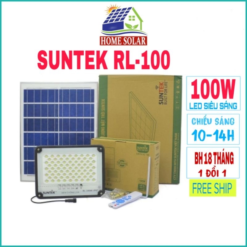 Đèn chống lóa, đèn pha LED trong nhà, đèn mắt ngọc năng lượng mặt trời SUNTEK RL-100 chính hãng ...