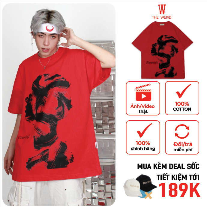 [mã Fadep56 Giảm đến 30k đơn Từ 99k] Local Brand Áo Thun The Weird