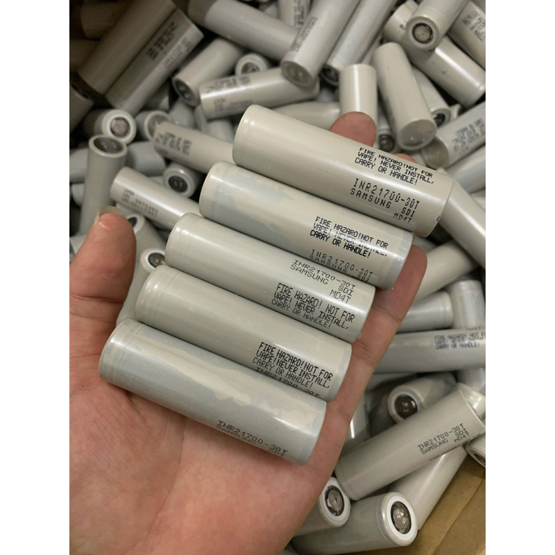 Cell Pin 21700 - SamSung - 30T - Dung lượng 3000mah - Xả 10C - 35A ...