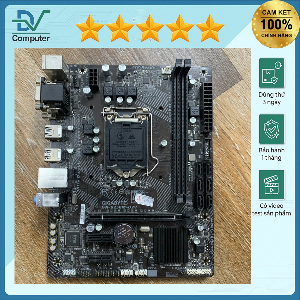 B250 hãng gigabyte đủ các mã hàng đẹp bảo hành 1 tháng socket1151 | Shopee Việt Nam