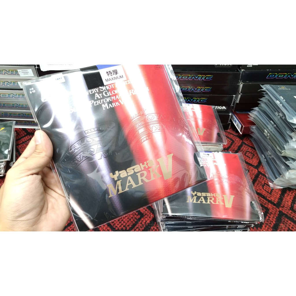 Mặt vợt bóng bàn YASAKA MARK V chính hãng tặng kèm [Keo sữa khi mua hai mặt] | Shopee Việt Nam