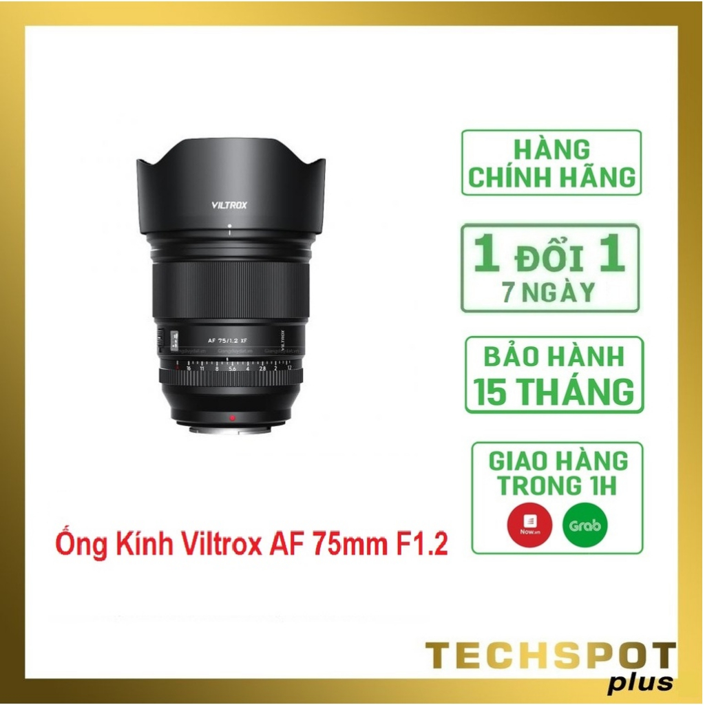 Ống Kính Viltrox AF 75mm F1.2 For Fujifilm/ Sony E/ Nikon Z | Hàng Chính Hãng | Bảo Hành 15 ...