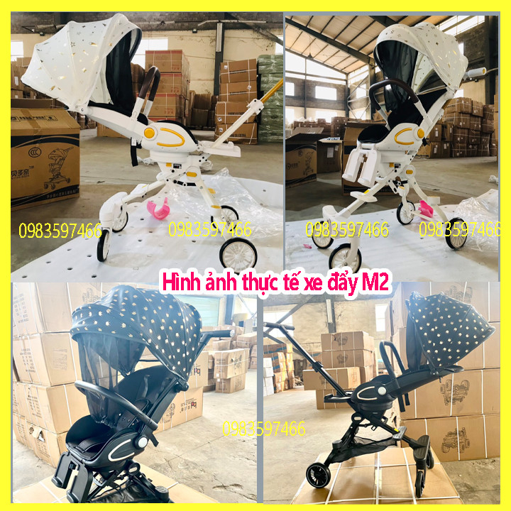 Xe Đẩy V9 Baobaohao Cho Bé Du Lịch Gấp Gọn 2 Chiều | Shopee Việt Nam
