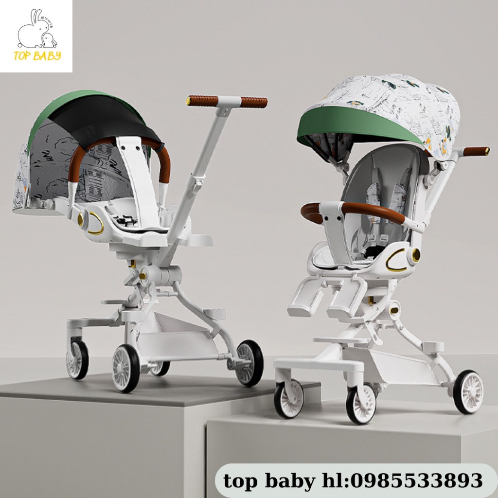 Xe Đẩy V9 Baobaohao Cho Bé Du Lịch Gấp Gọn 2 Chiều | Shopee Việt Nam