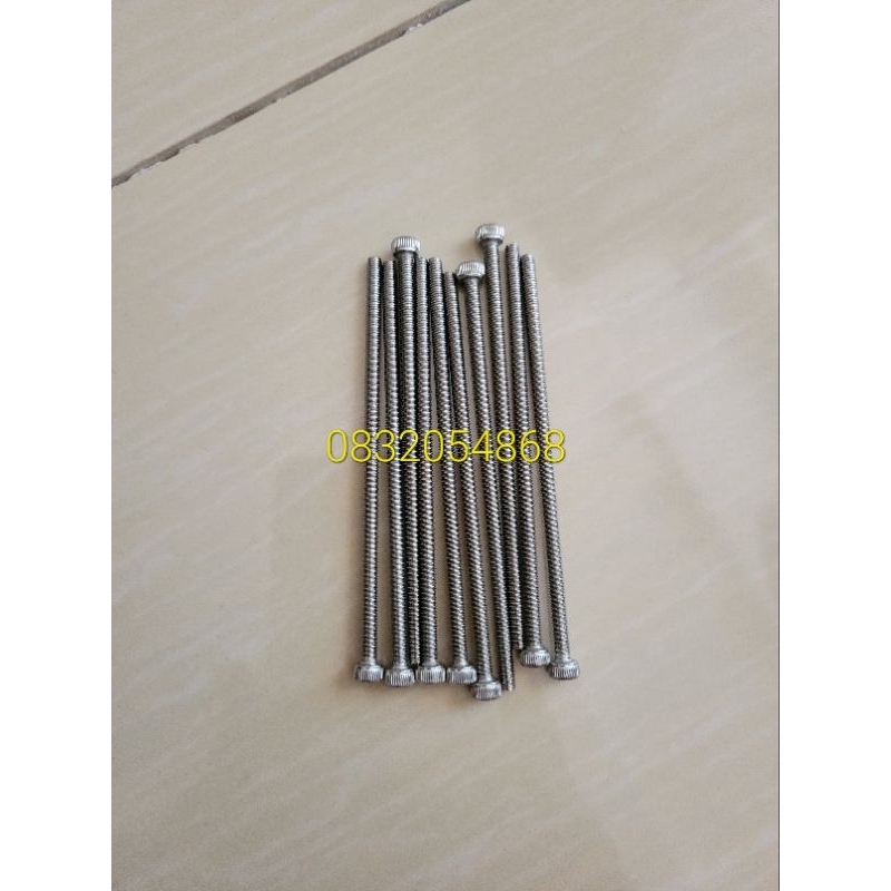Bulong Inox 304 SUS304 M3x75 (10 cái) | Shopee Việt Nam