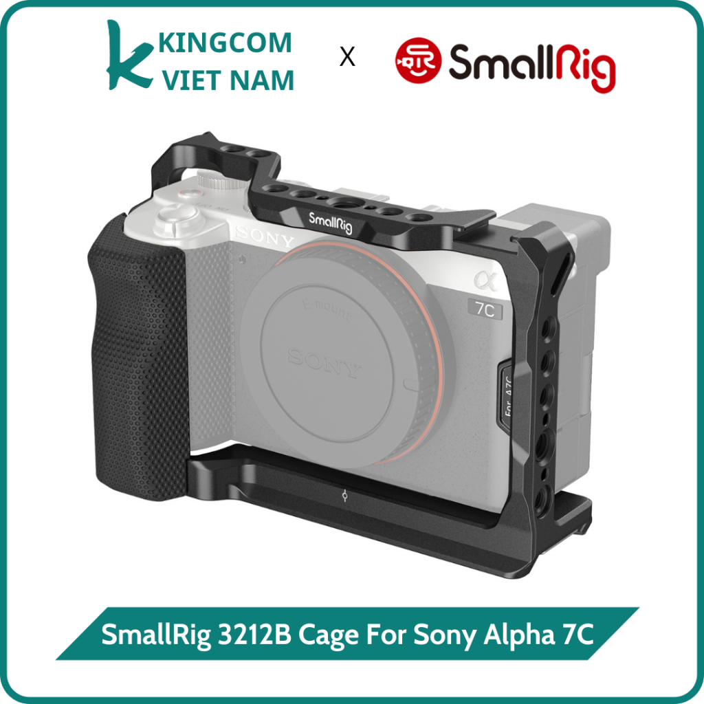 SmallRig 3212B - Khung Kim Loại Tích Hợp Báng Tay Cầm Bên Cho Máy Ảnh ...