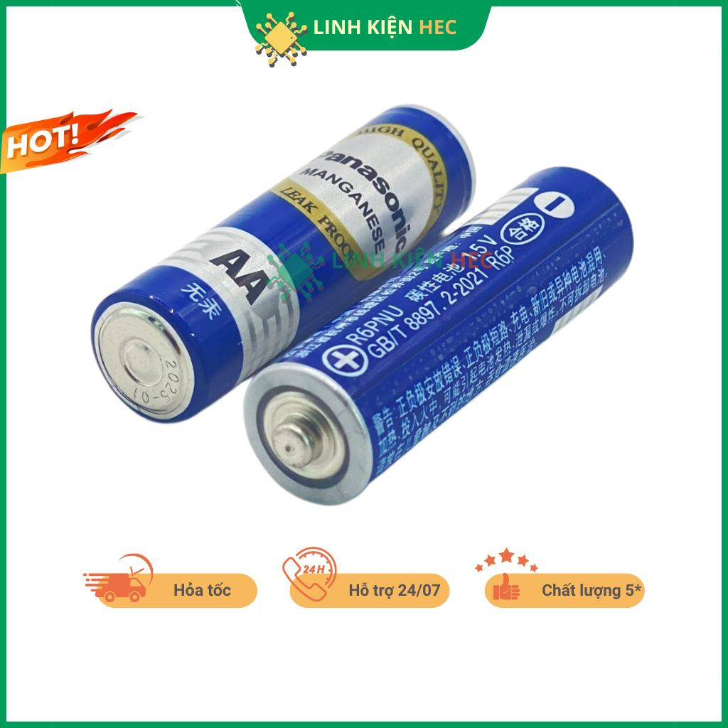 Pin tiểu AA / AAA Panasonic 1.5V chính hãng vỉ 2 viên chính hãng linh ...