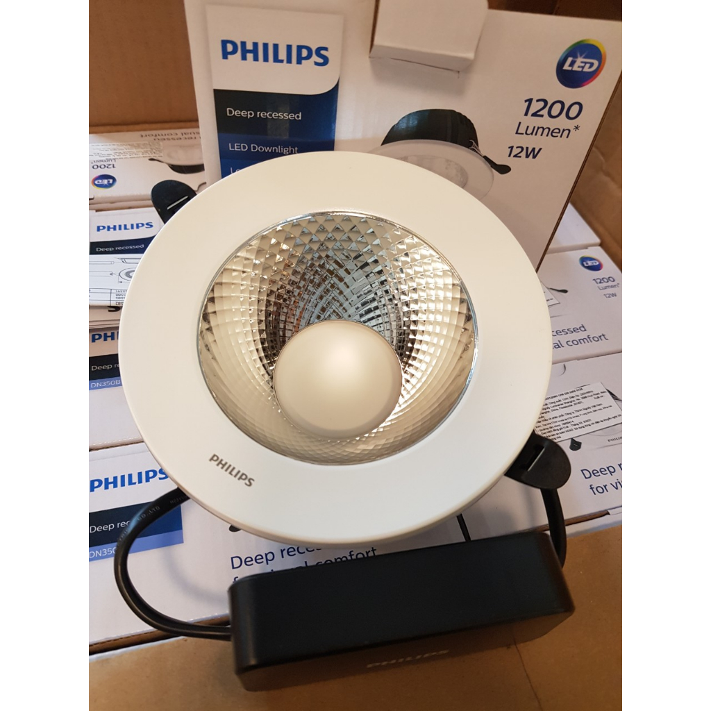 Đèn led âm trần Philips DN350B công suất 8W, 12W, 20w, 32W, Đèn âm trần Philips CHÍNH HÃNG ...