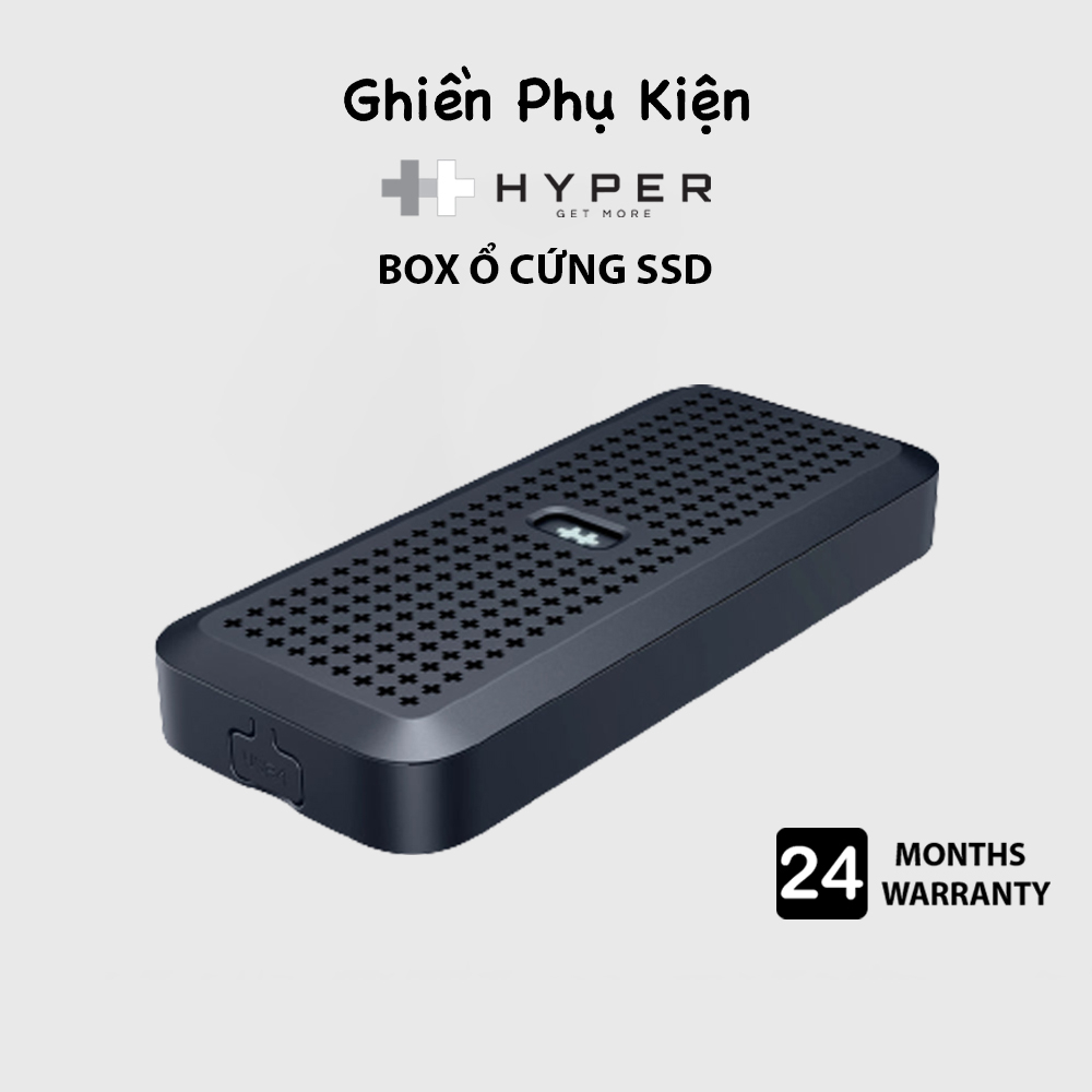 Box Ổ Cứng SSD HyperDrive Next USB4 NVME SSD ENCLOSURE – HD5001GL ...