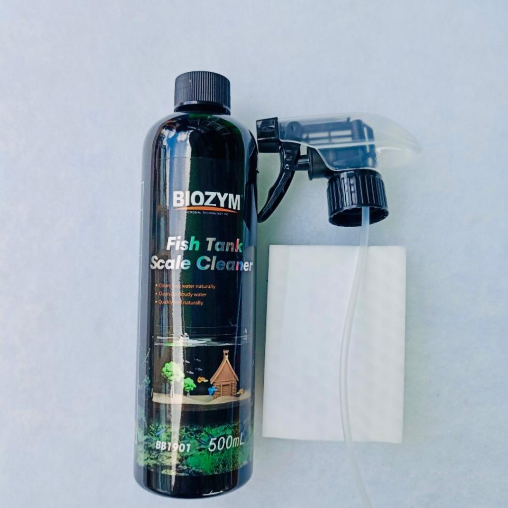 Chai Tẩy Cặn Canxi Bể Cá Biozym Fish Tank Scale Cleaner chai 500ml ...