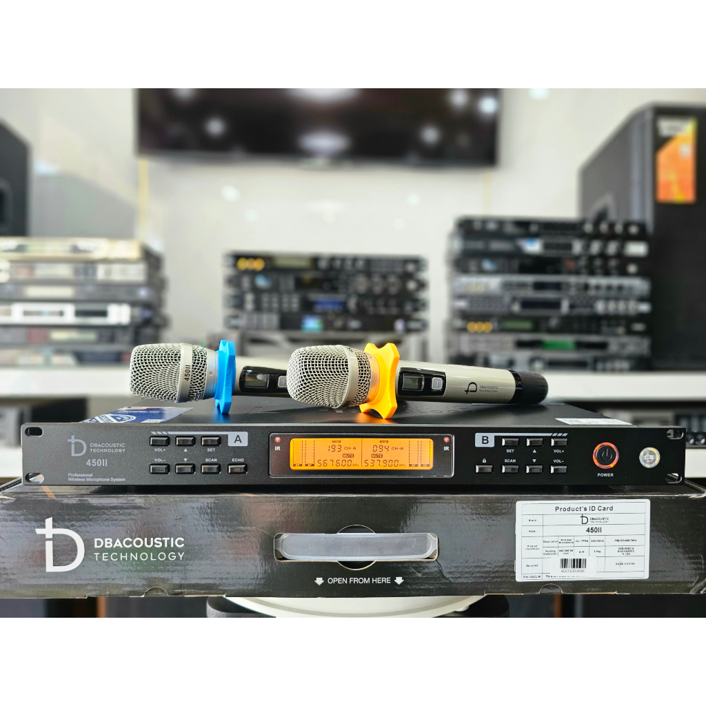 Micro không dây dBacoustic DB 450II V2 New 2024.Tặng bộ pin sạc ...