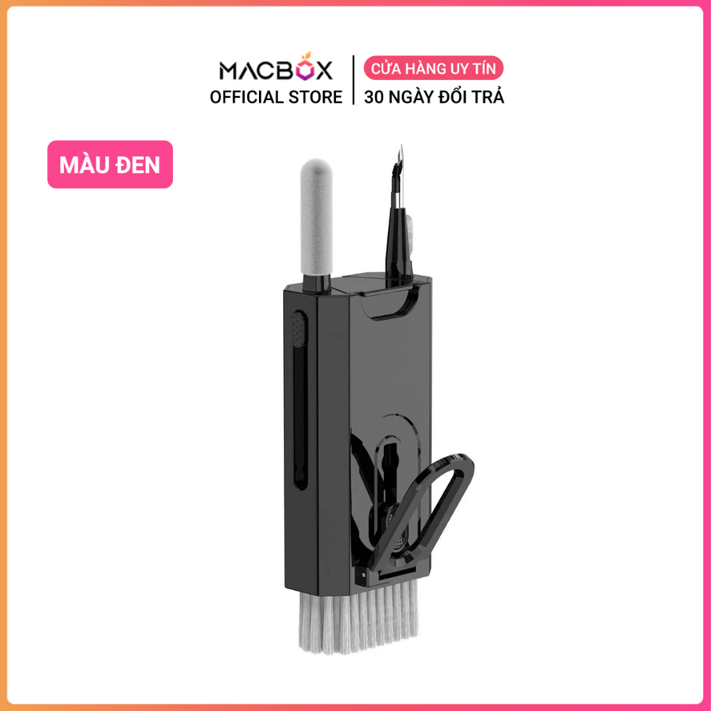 Bộ Dụng Cụ Vệ Sinh Laptop - Máy tính - Bàn Phím - Tai Nghe Airpod Đa Năng 8 in 1 Siêu Nhỏ Gọn ...