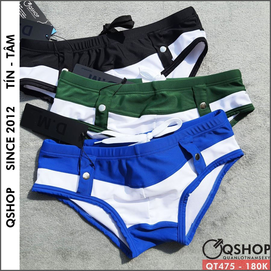 Quần bơi tam giác nam sành điệu mẫu mới QSHOP QT475 | Shopee Việt Nam