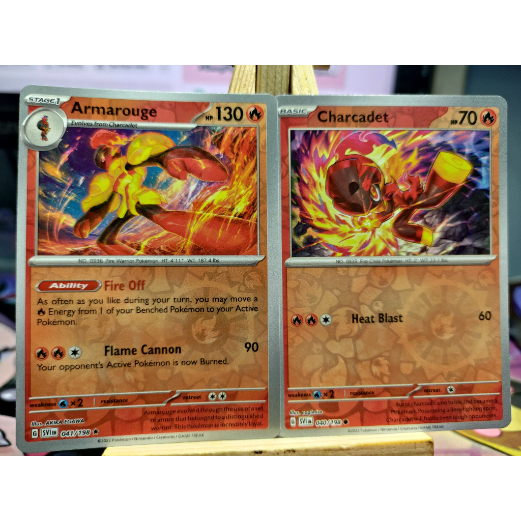 [KW2 Pokemon] [EN] Combo 2 Thẻ Pokemon 2 Cấp tiến hóa của Armarouge ...