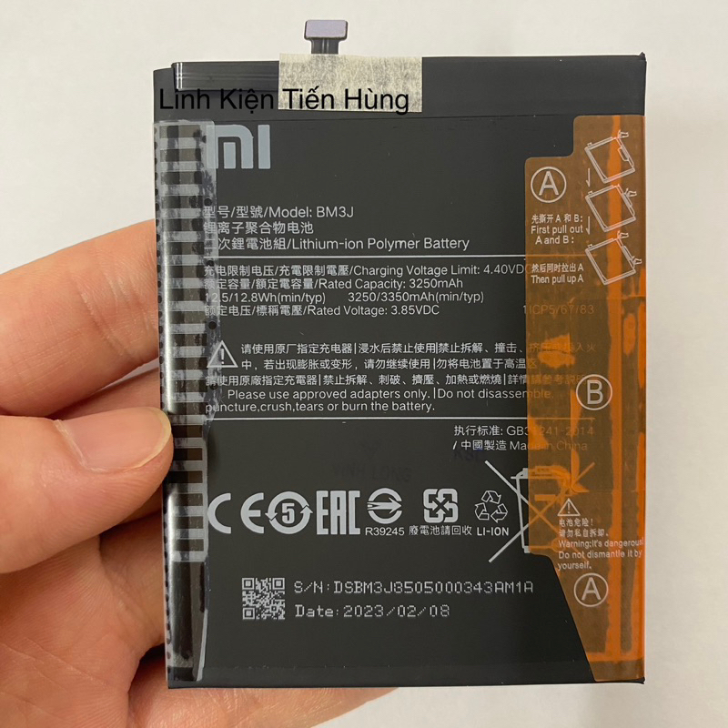 Pin Xiaomi Mi8 Lite / Mi 8 Lite (BM3J) 3350mAh loại AA | Shopee Việt Nam