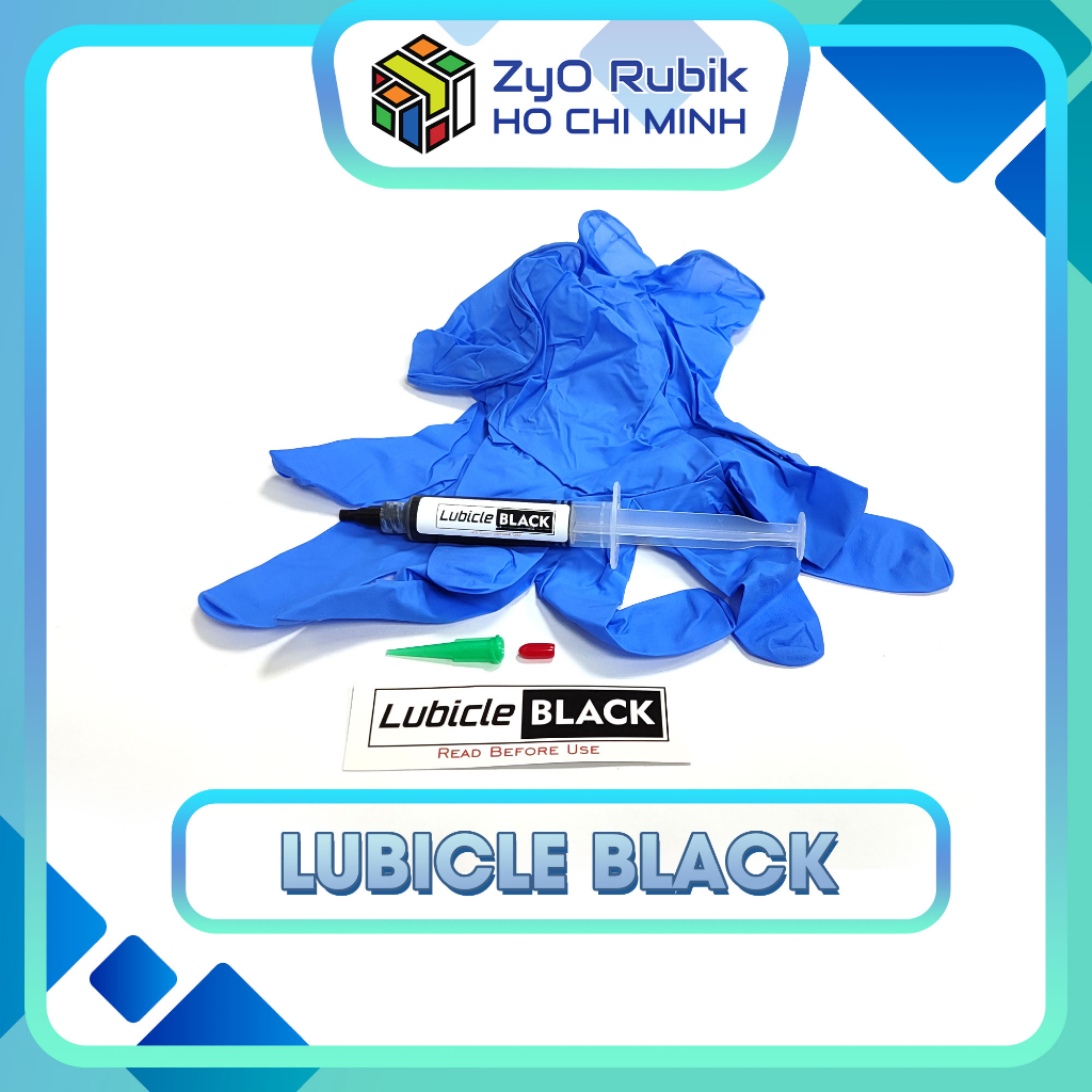 [Phụ Kiện Rubik] Lube Rubik Lubicle Black (Thể Tích 5cc) - Dầu Bôi Trơn ...