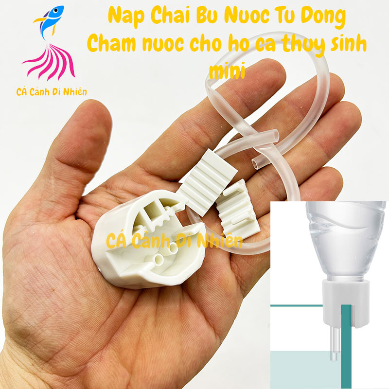 Nắp chai bù nước tự động châm nước kiểm soát mực nước tự động cho hồ cá ...