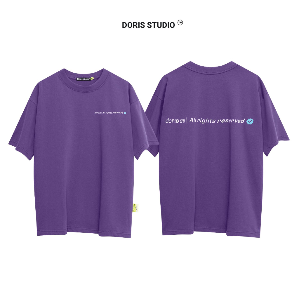 Áo Thun DORIS Basic Tee Local Brand Unisex Premium Cotton - Form Rộng ...