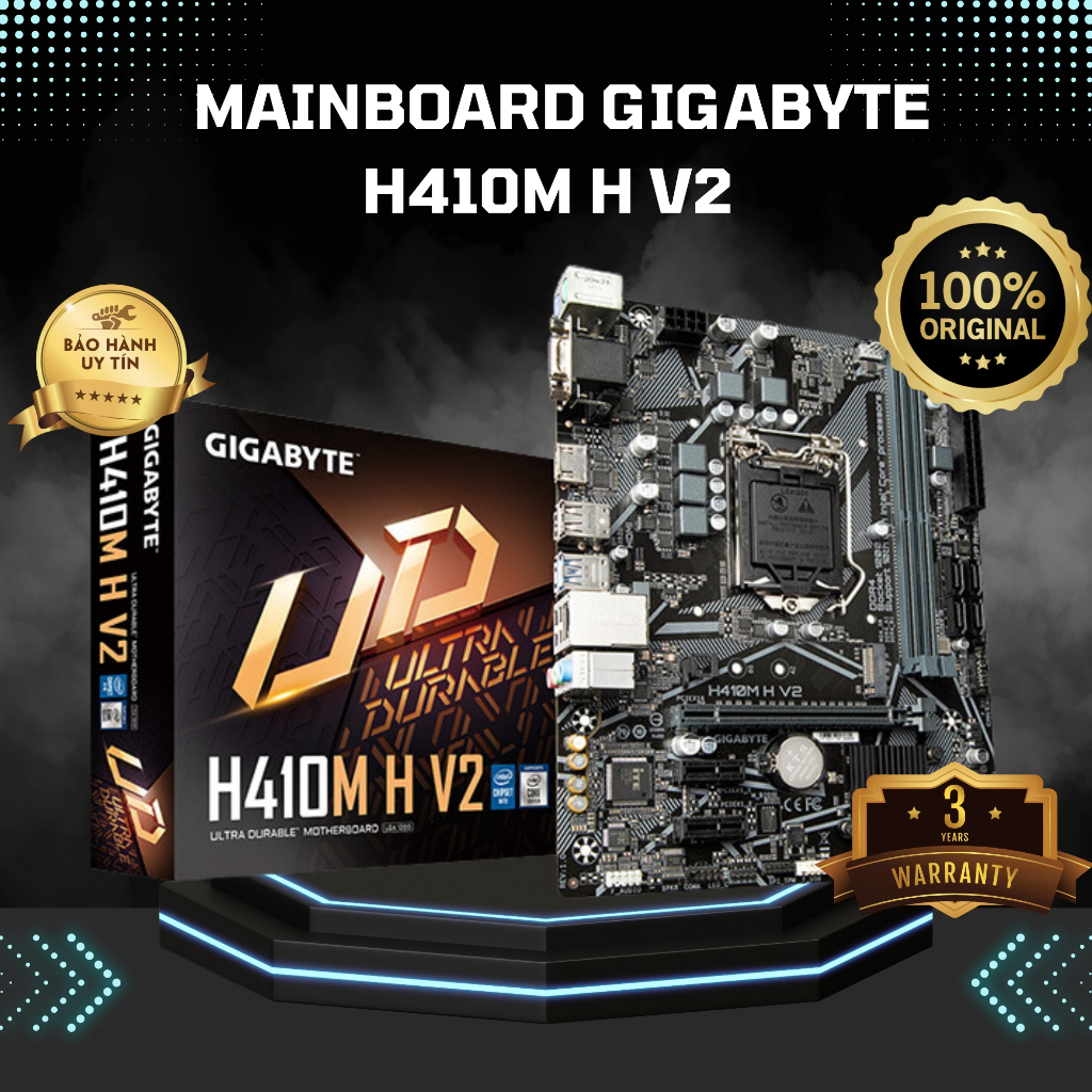 Mainboard Gigabyte H410M H V2 Chính hãng (BH 3 Năm) | Shopee Việt Nam