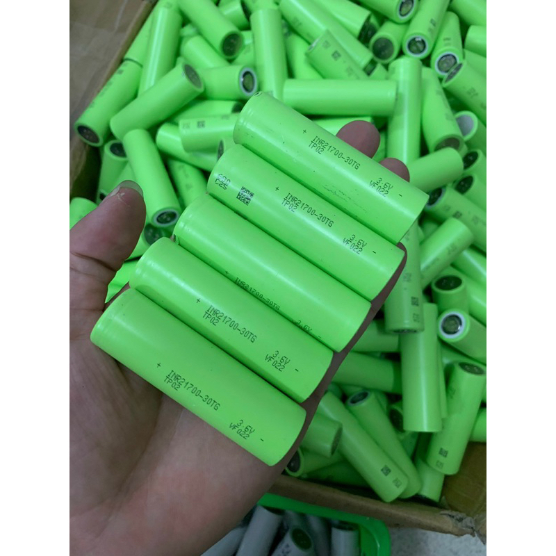 Cell Pin 21700 -TP - Dung lượng 3000mah - Xả 10C - 35A - Hàng tháo khối ...