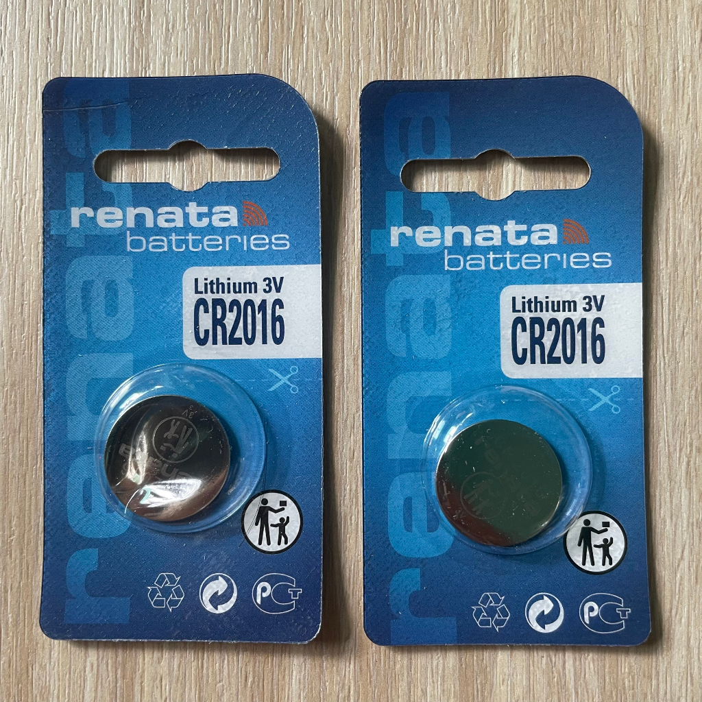Pin nút Thụy Sỹ Renata CR2016 Lithium 3V [ LOẠI TÔT] Chính Hãng Vỉ 1 ...
