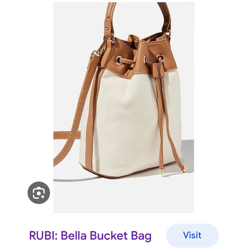 Túi Bucket Rubi Cotton On có lỗi 1 tí ở quai, mới 100% | Shopee Việt Nam