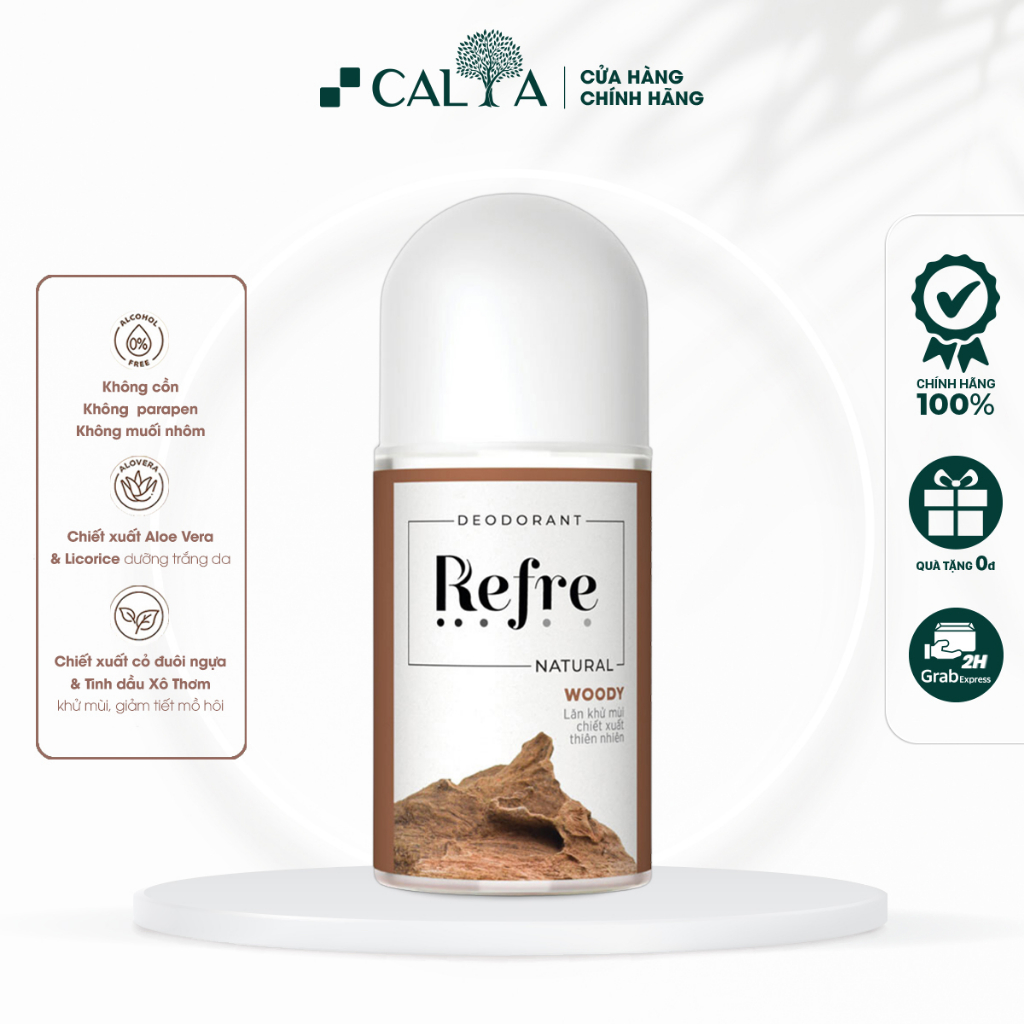 Lăn Khử Mùi Refre Hương Nước Hoa Và Hương Tự Nhiên - Refre Whitening ...