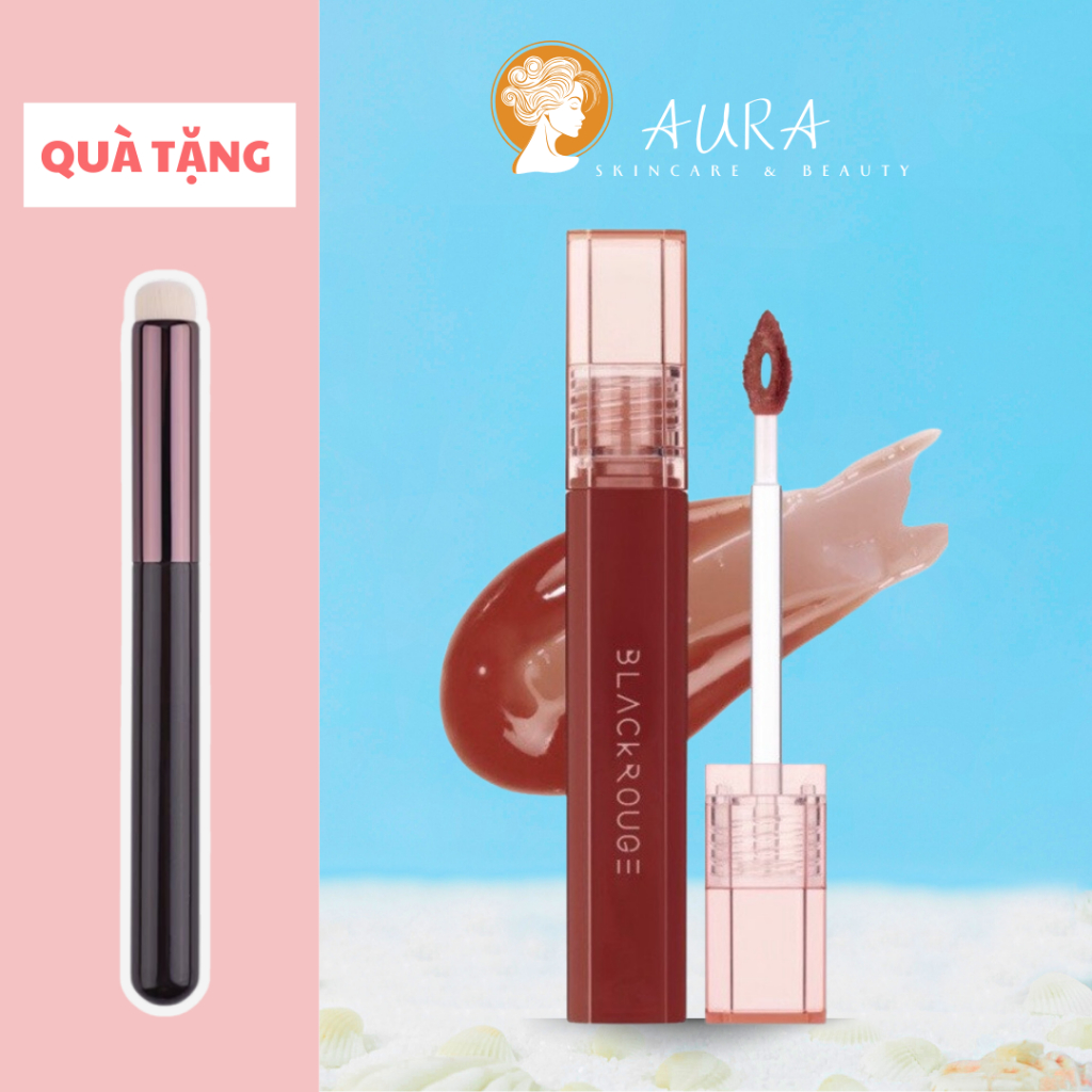 [hg08] Son Tint Black Rouge Half N Half Water Glow Aura Skincare