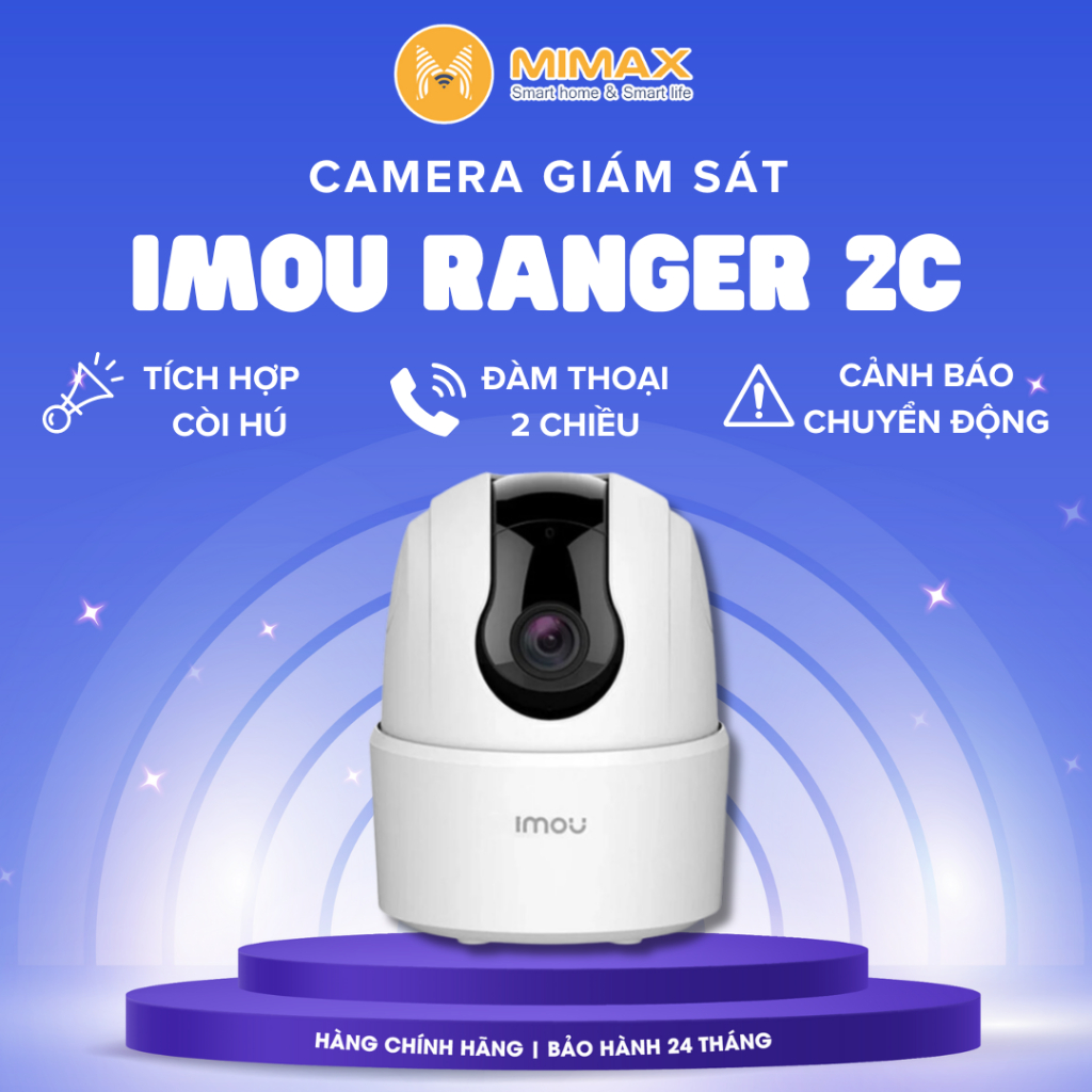 [Hoả Tốc-HCM] Camera Wifi IMOU Ranger 2C TA22CP 2/4MP Không Cổng LAN | Hàng Chính Hãng | Bảo ...