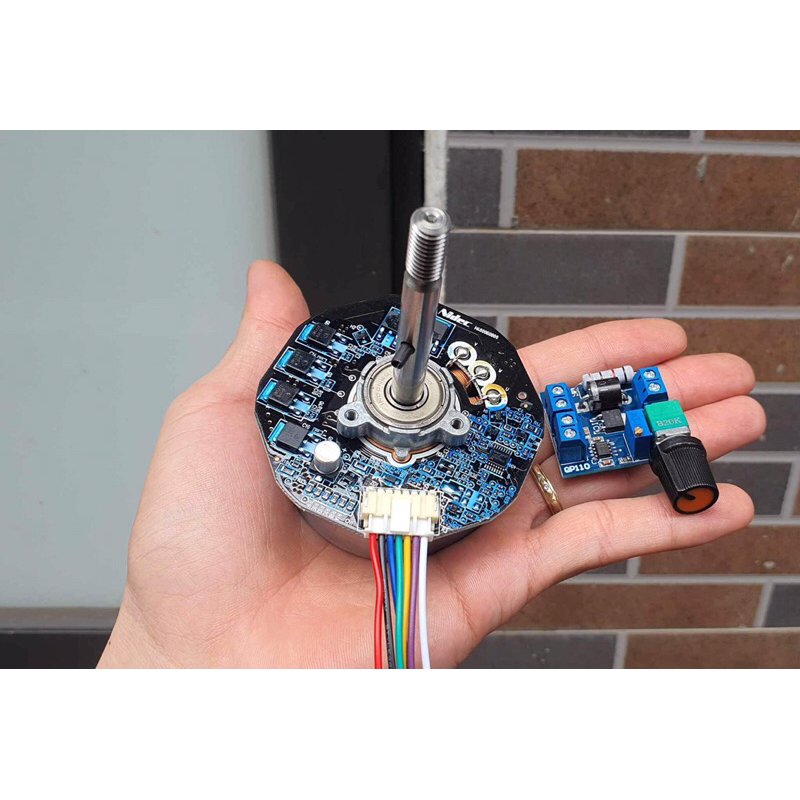 Motor BLDC-Không chổi than NIDEC 12-24V 80W mã 48F704R140 hàng mới ...