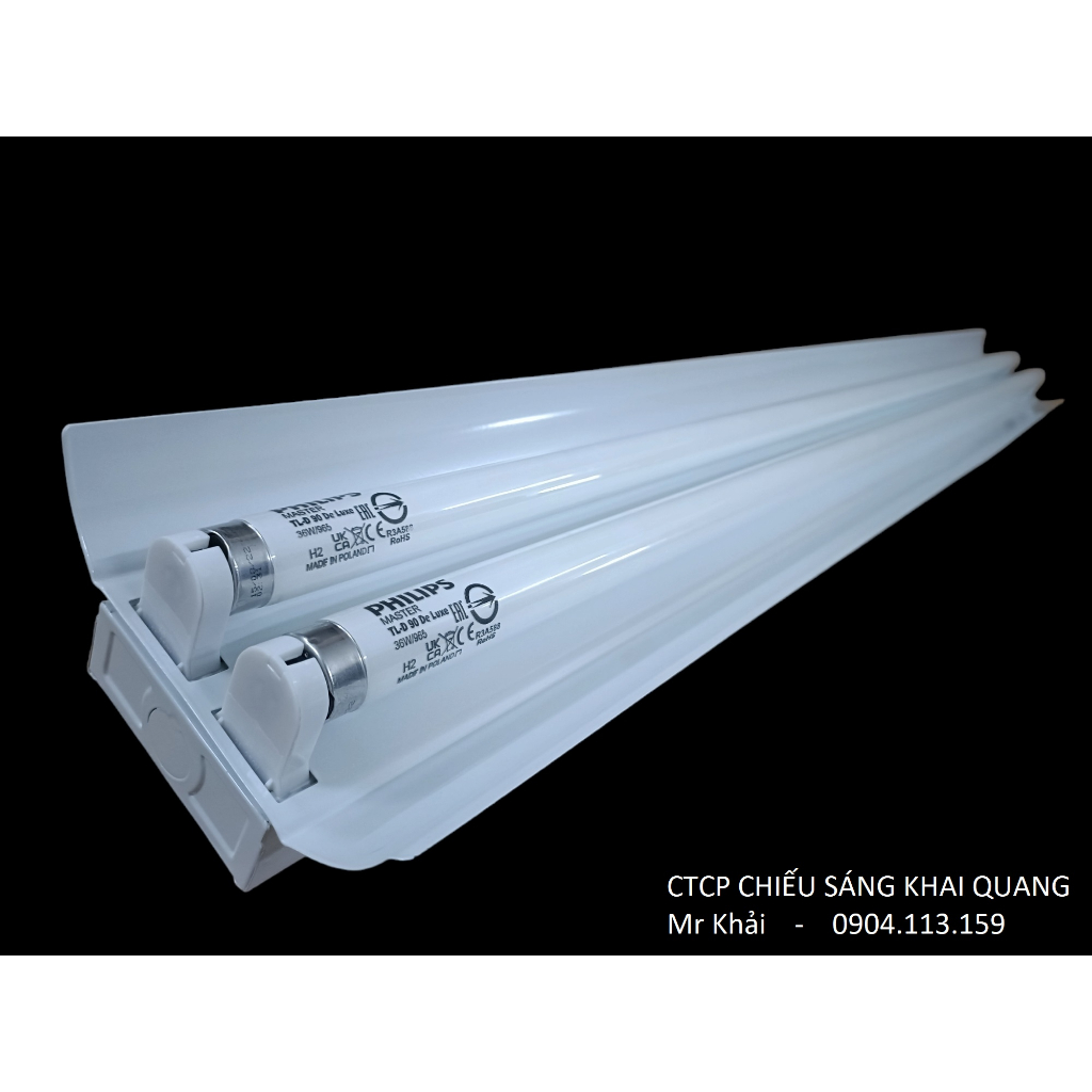 (SALE) Bộ đèn so màu D65 Philips 2x36W chao phản quang sơn tĩnh điện | Shopee Việt Nam